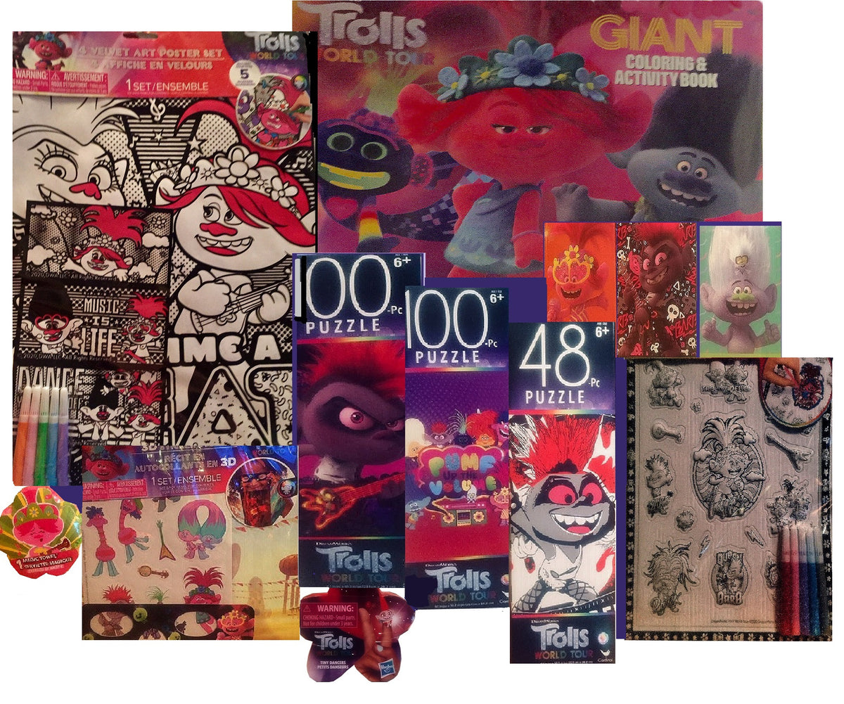 Bundle-Exclusive Trolls 10 Piece Ultra Variety Pack – ShopCoolJunk